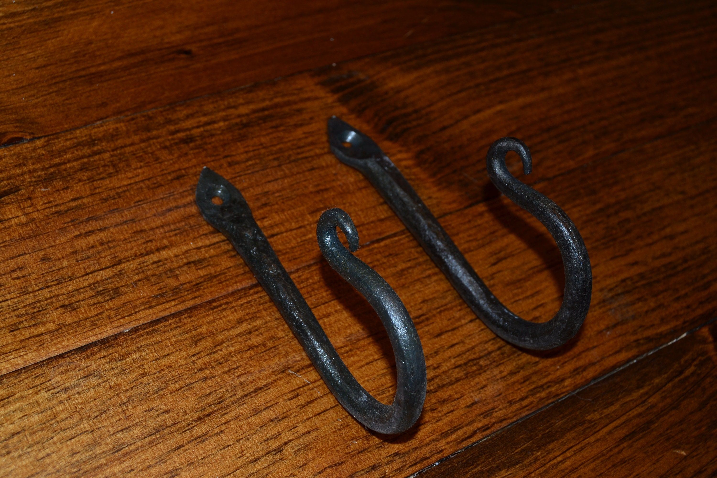 Hand Forged "j" Hooks - Etsy