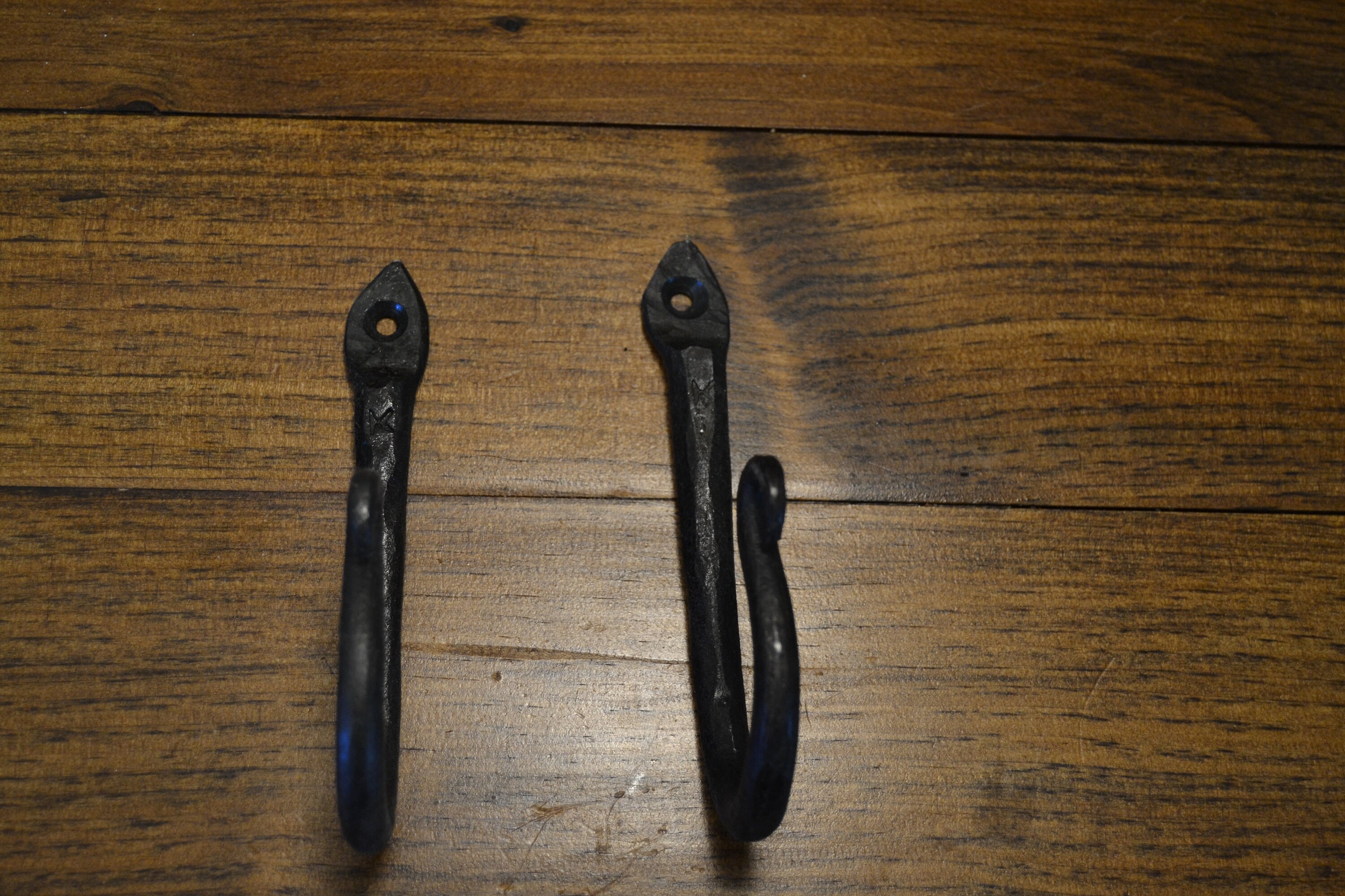 Hand Forged "j" Hooks - Etsy