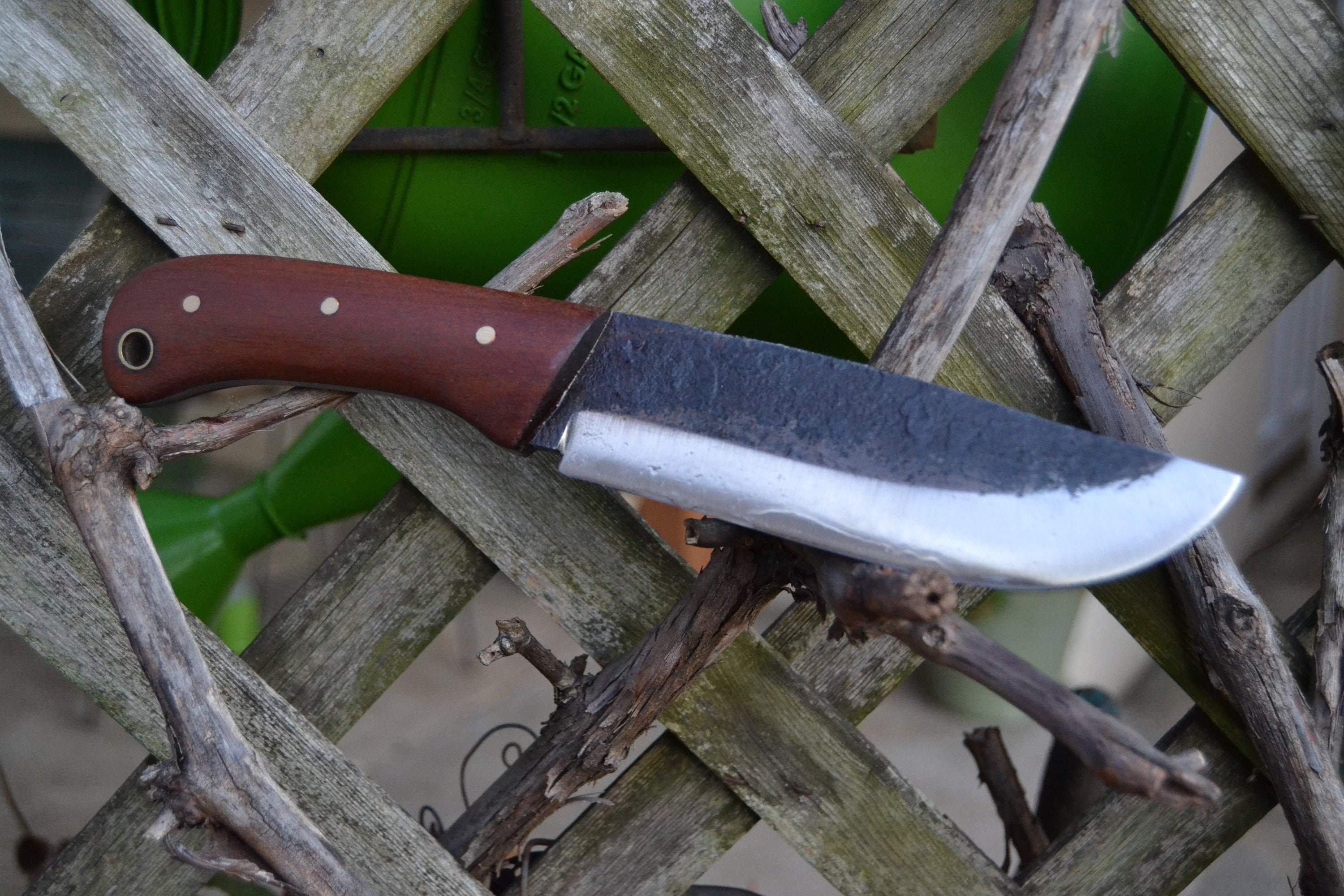 Hand Forged Camping Knife - Etsy