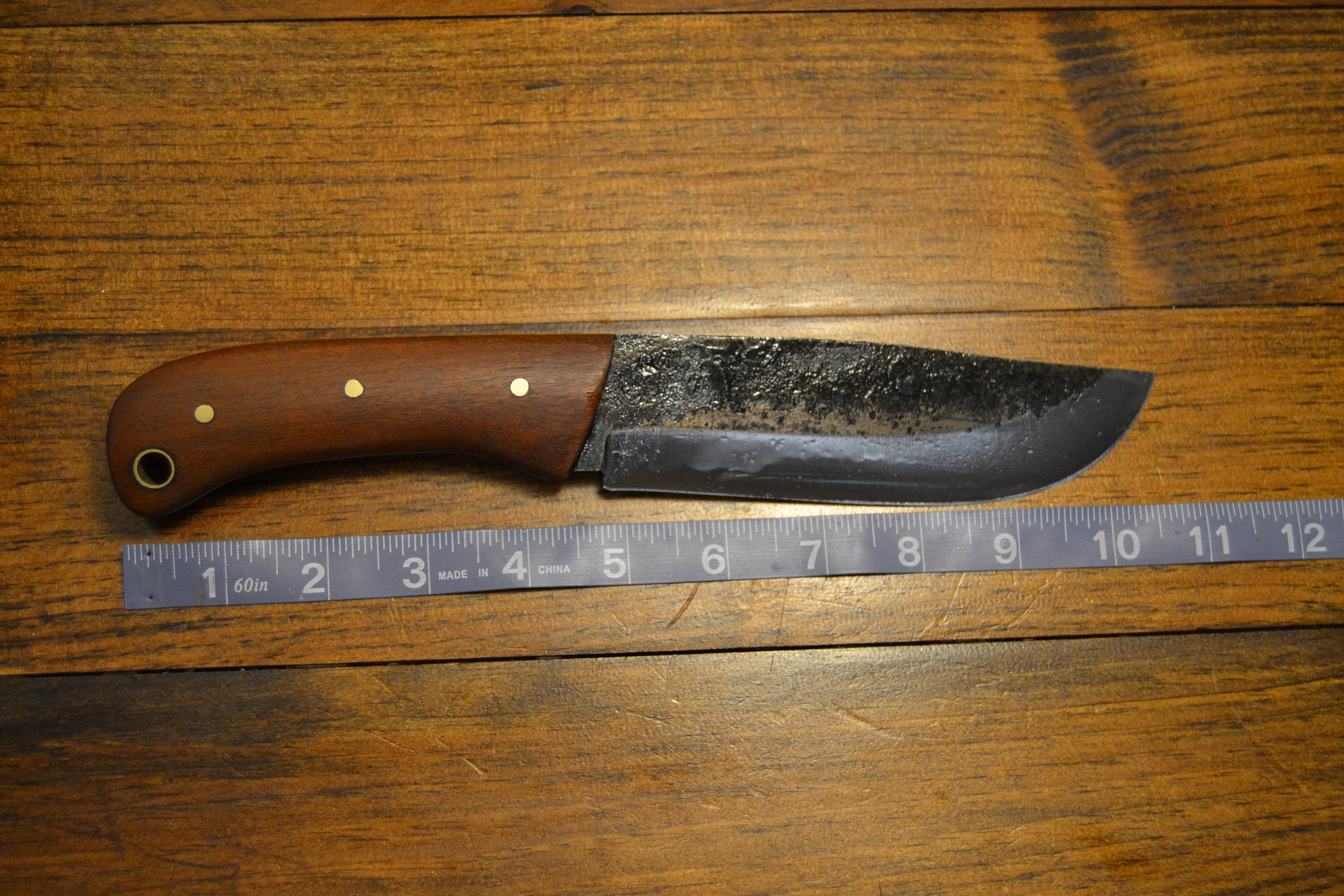 Hand Forged Camping Knife - Etsy