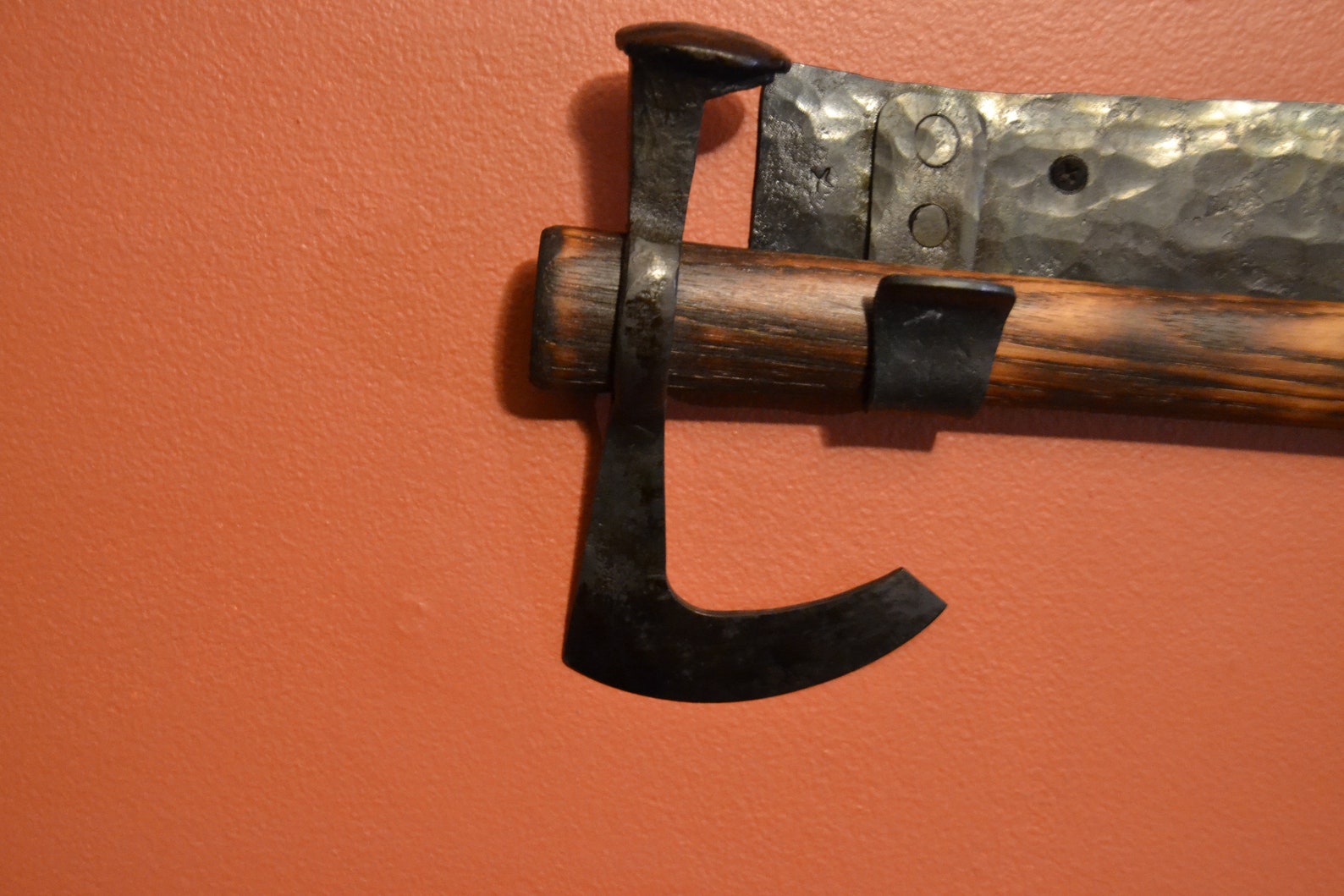 Hand Forged Railroad Spike Tomahawk - Etsy