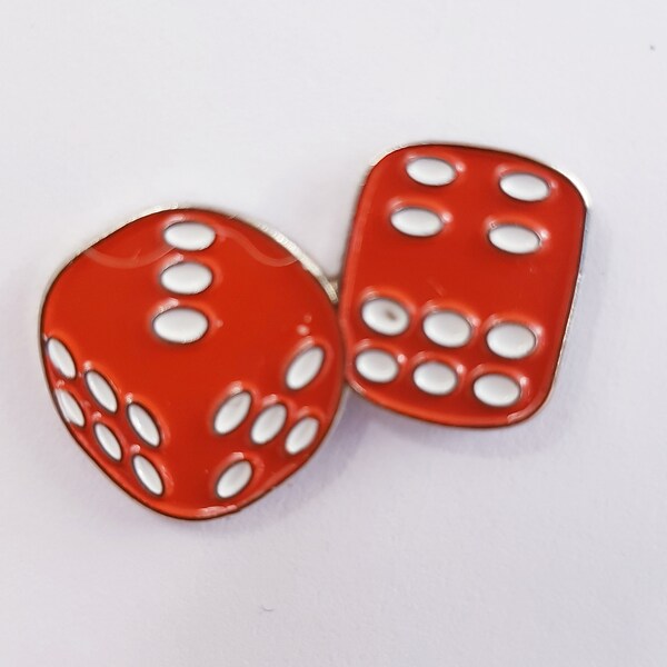 Poker Enamel Pin - Etsy