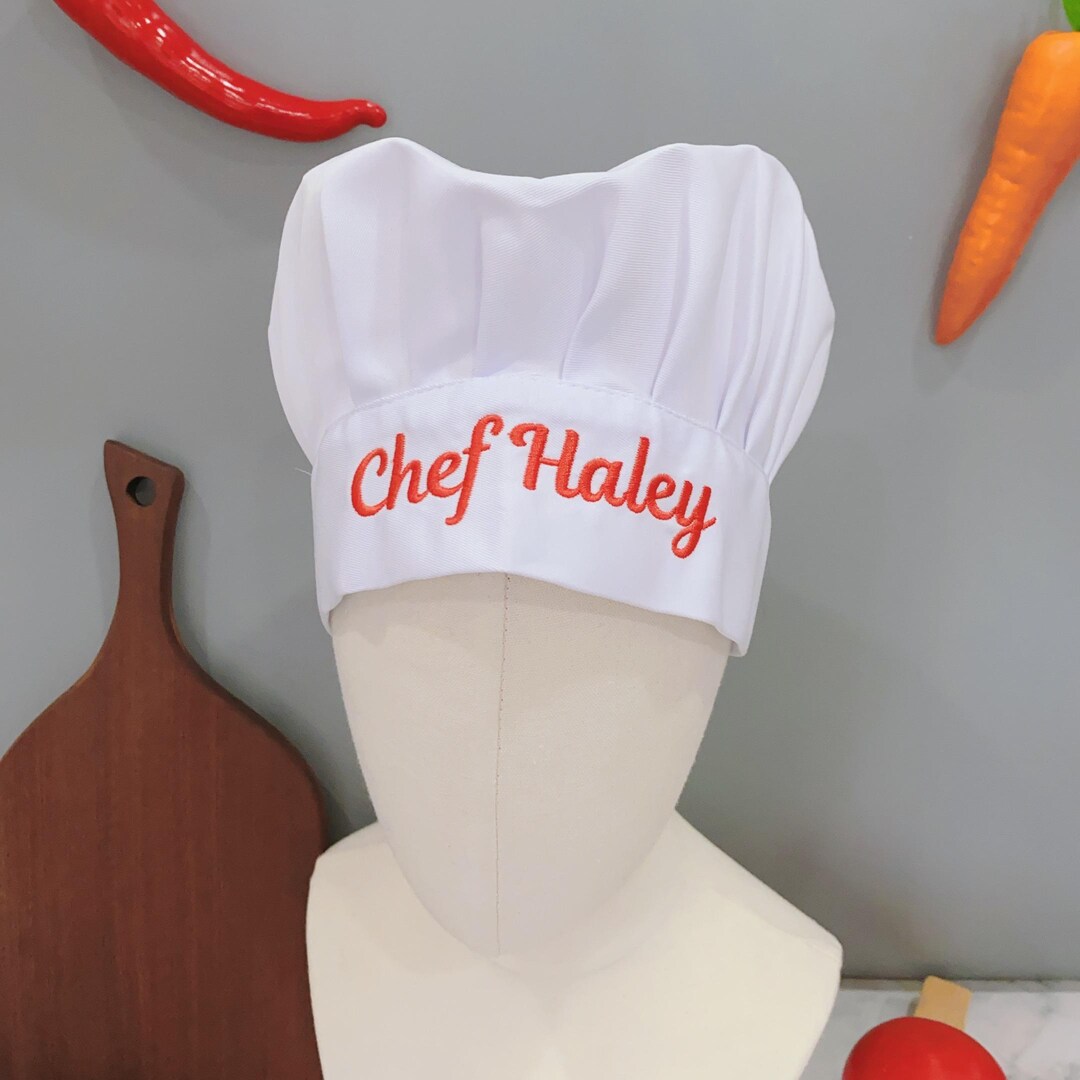 Custom Embroidered Chef Hat, Personalized Baking Gift - Etsy