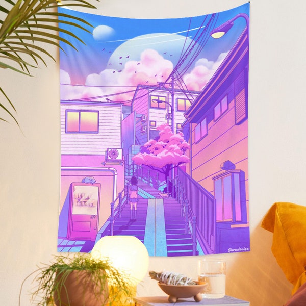 Anime Tapestry - Etsy