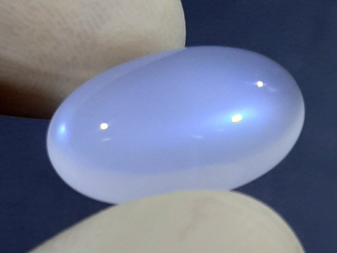 Natural Blue Flashy Rainbow Moonstone Cabochon Oval Shape - Etsy