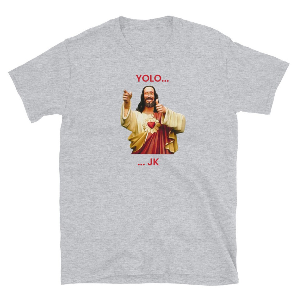 YOLO...JK Jesus T-shirt - Etsy