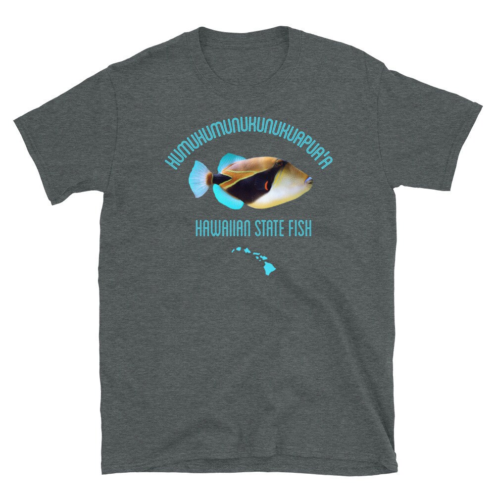 Humuhumunukunukuapua’a Hawaiian Reef Triggerfish T-shirt - Etsy