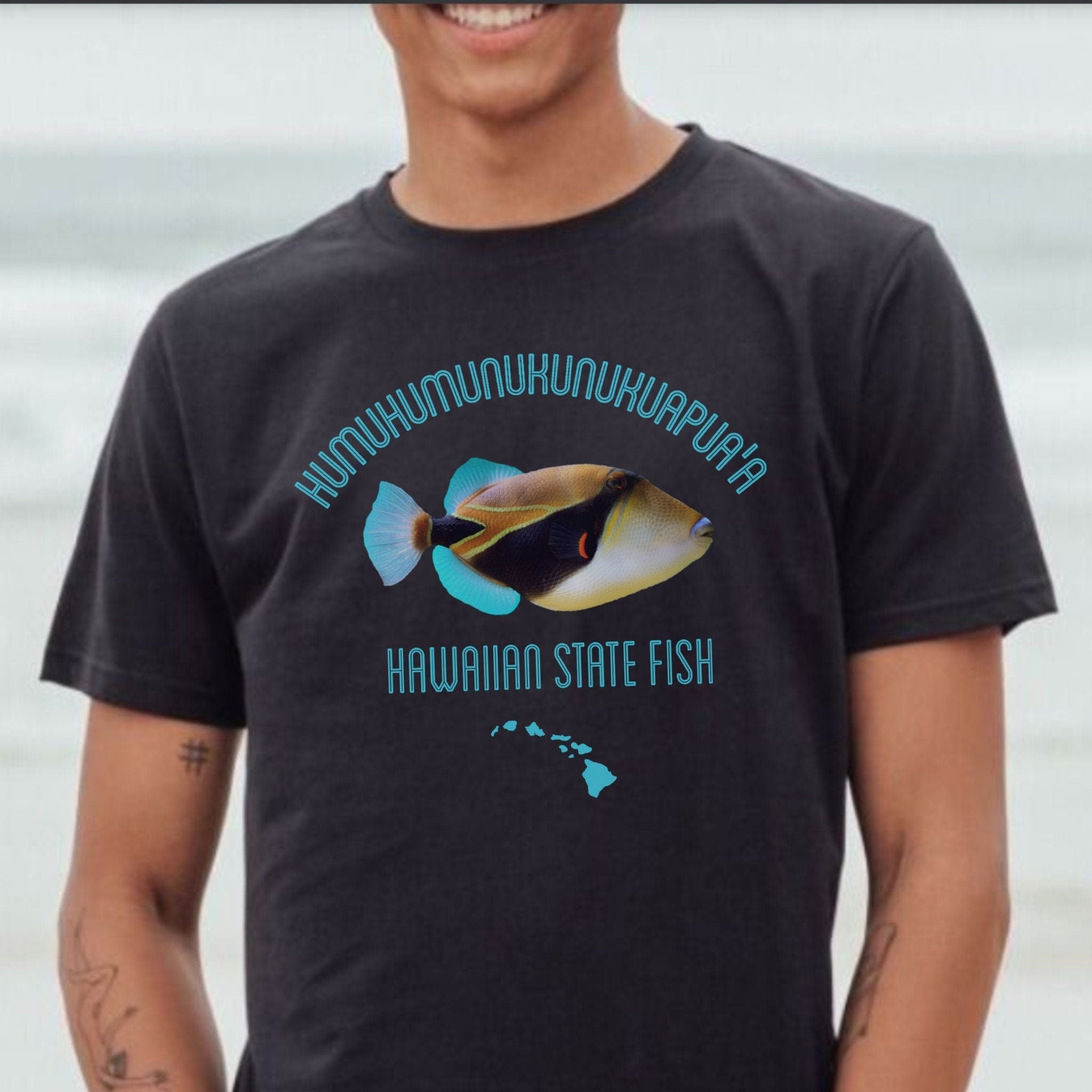 Humuhumunukunukuapua’a Hawaiian Reef Triggerfish T-shirt - Etsy