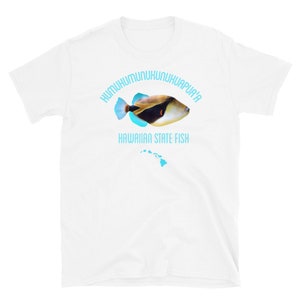 Humuhumunukunukuapua’a Hawaiian Reef Triggerfish T-shirt - Etsy
