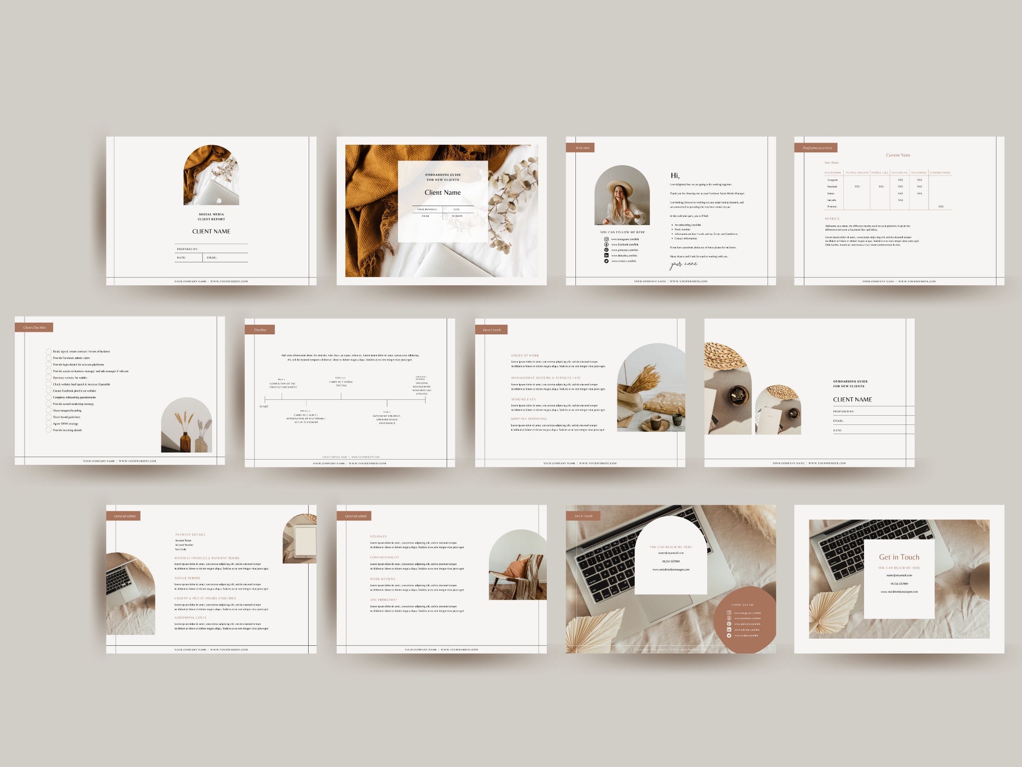 Business Templates Bundle Client Experience Bundle Client Templates ...