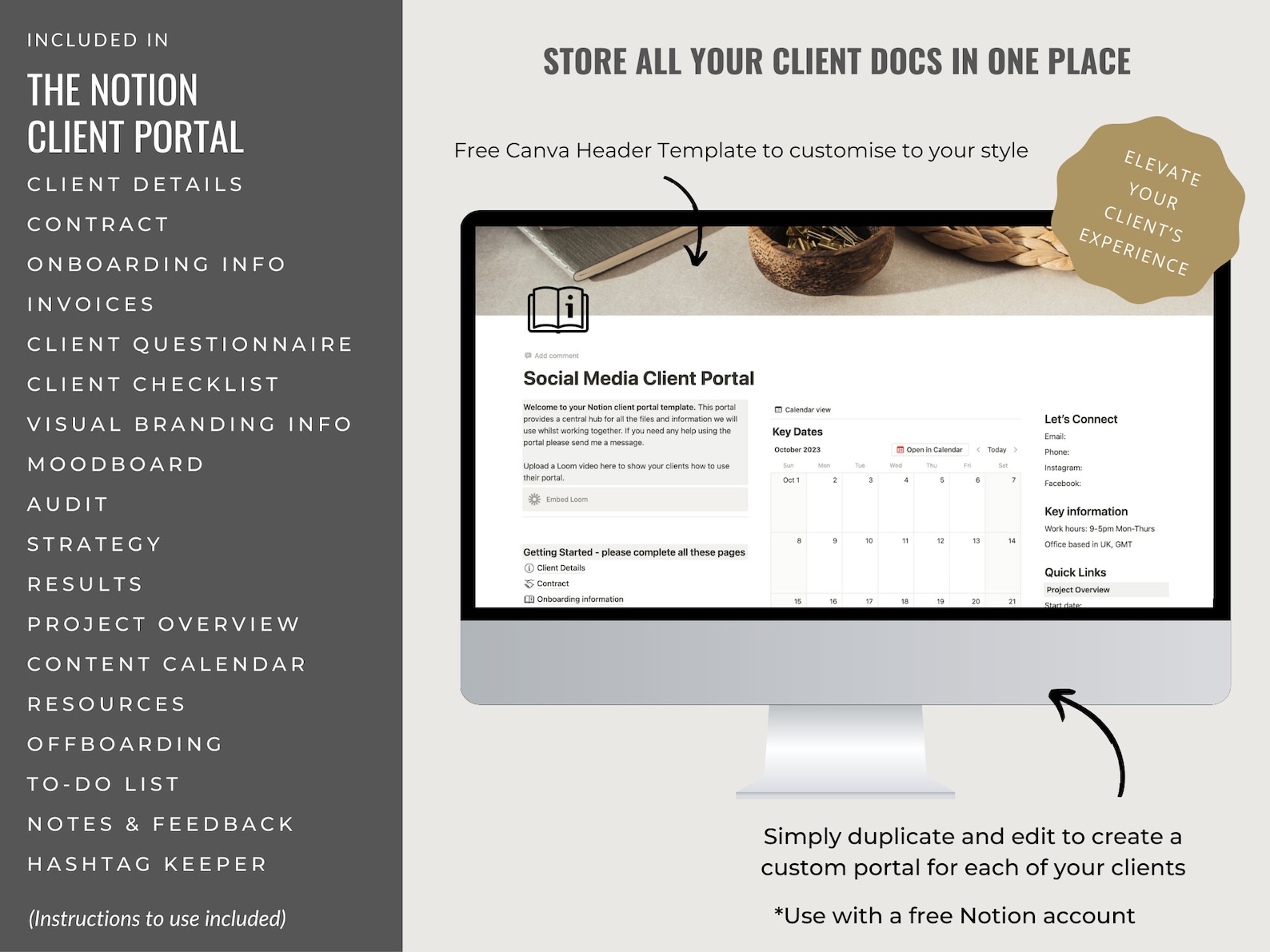 Ultimate Social Media Manager Template Bundle | Social Media Management ...