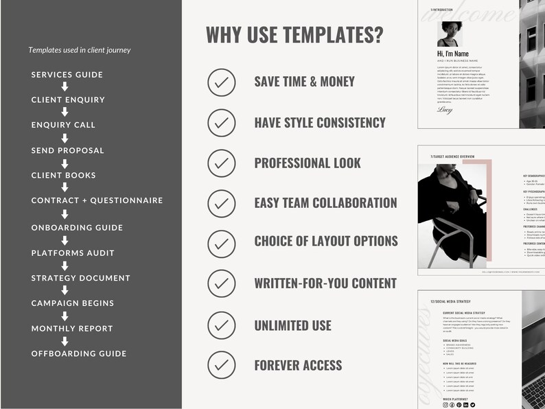 Ultimate Social Media Manager Template Bundle | Social Media Management ...