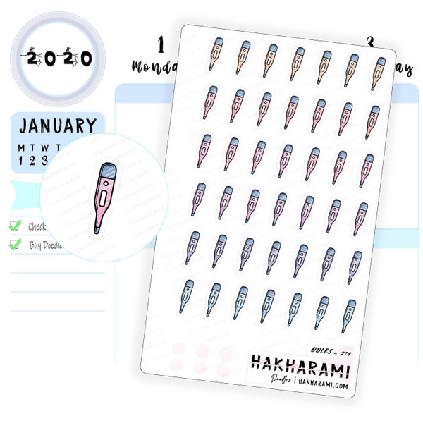 Medical Thermometer - Etsy