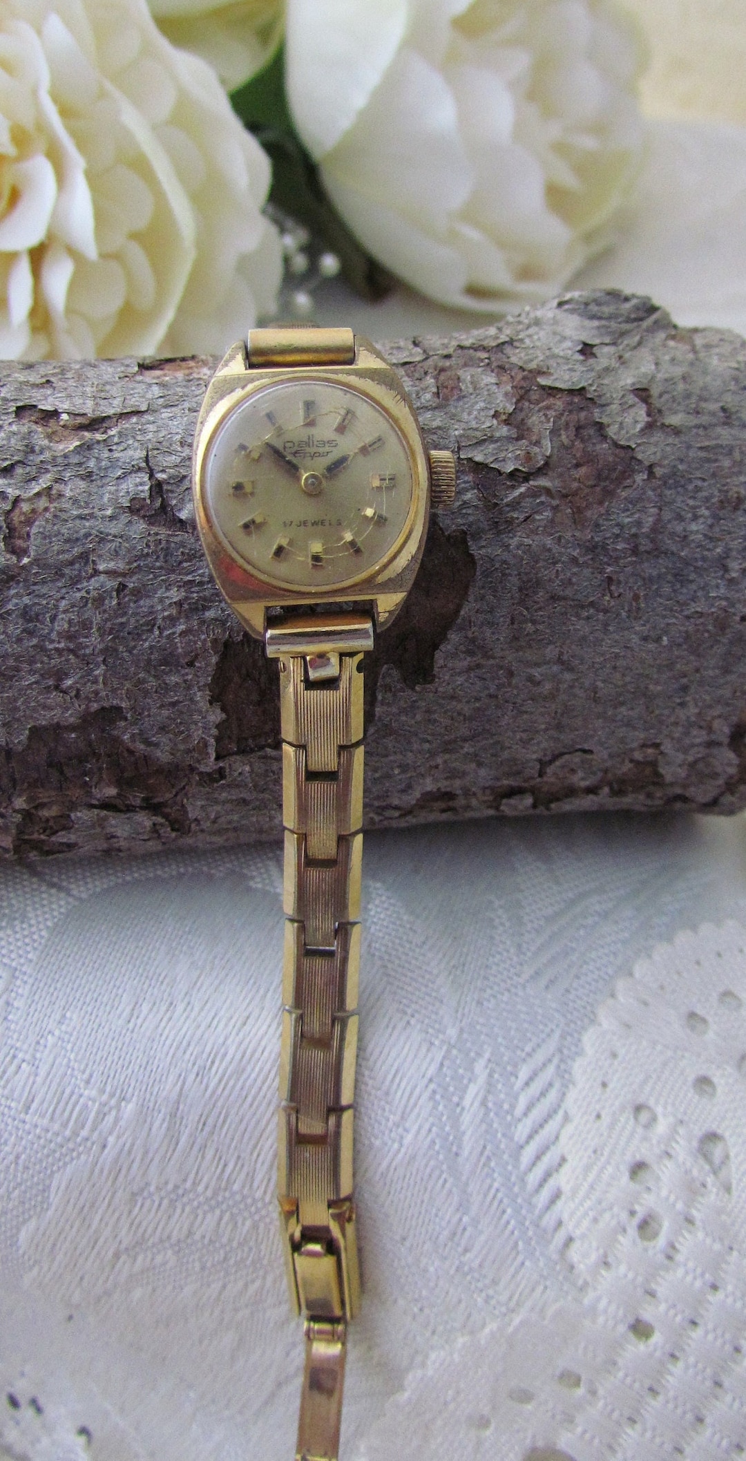 Rare Vintage PALLAS Eppo Women's Gold-plated Dress Watch C.1975 ...