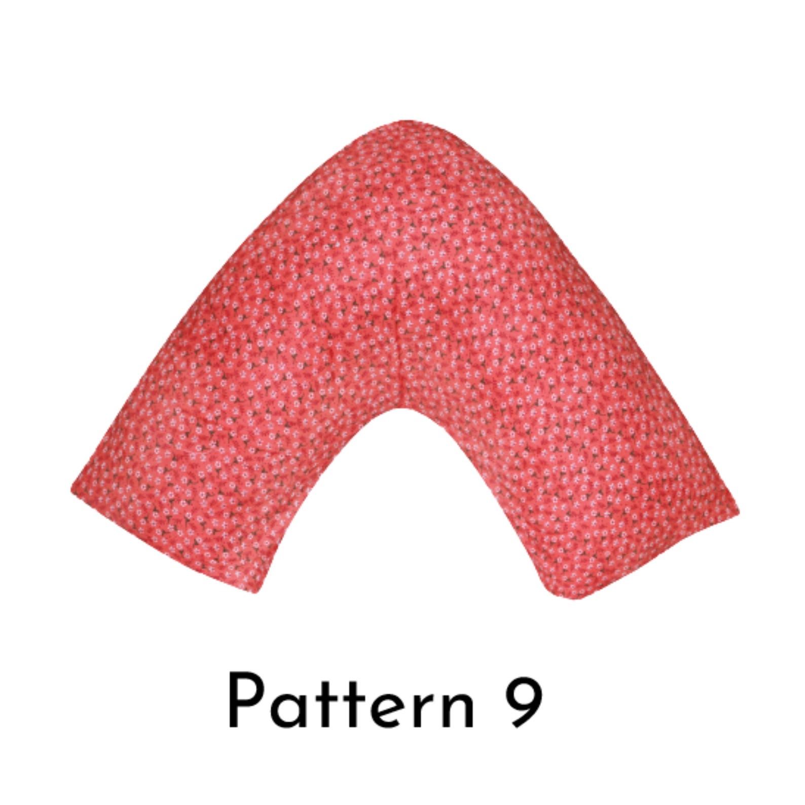 Hollowfibre V Pillow With Polycotton V Shaped Free Beautiful Printed V ...