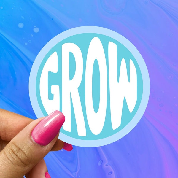 Grow Stickers - Etsy