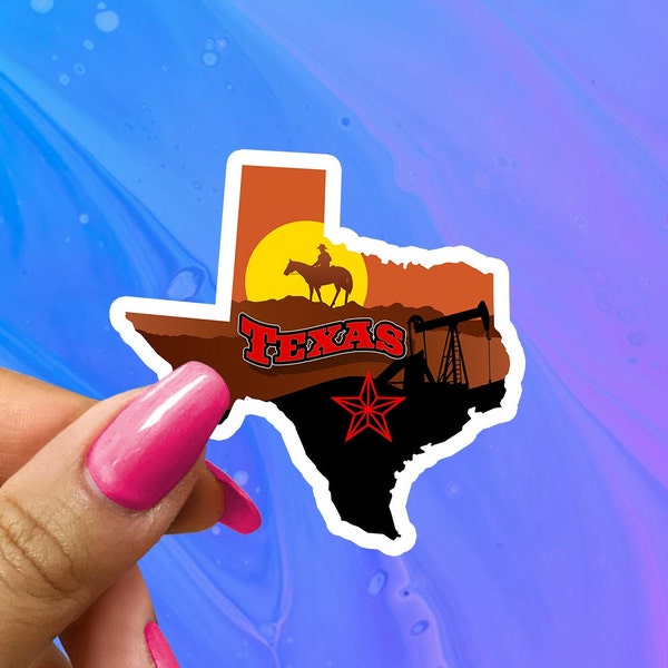 Texas Decal - Etsy