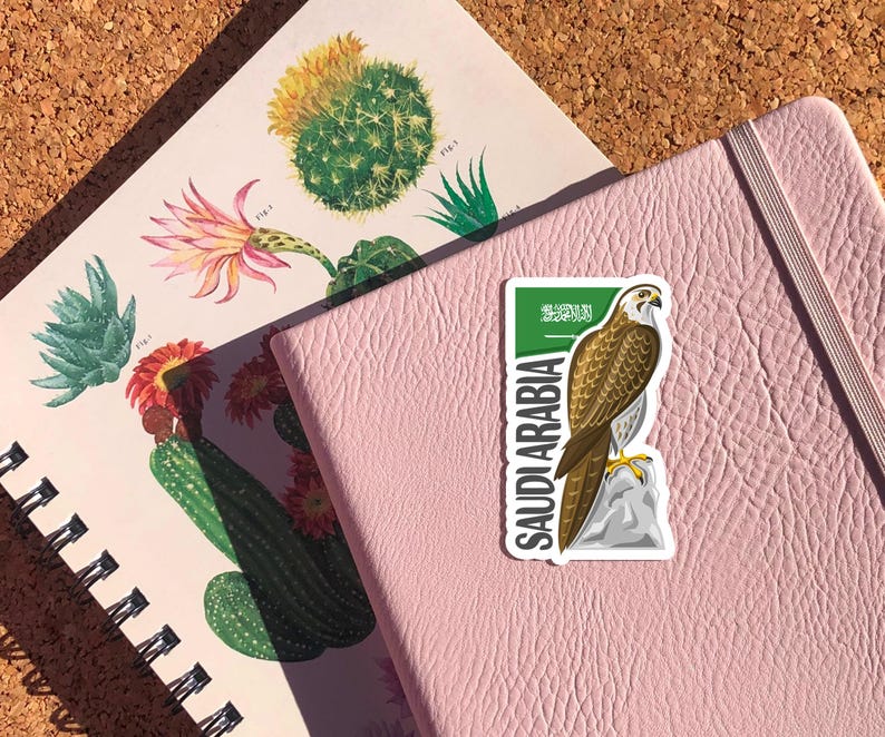Saudi Arabia Travel Sticker, Saudi Arabian Vacation Decal - Etsy