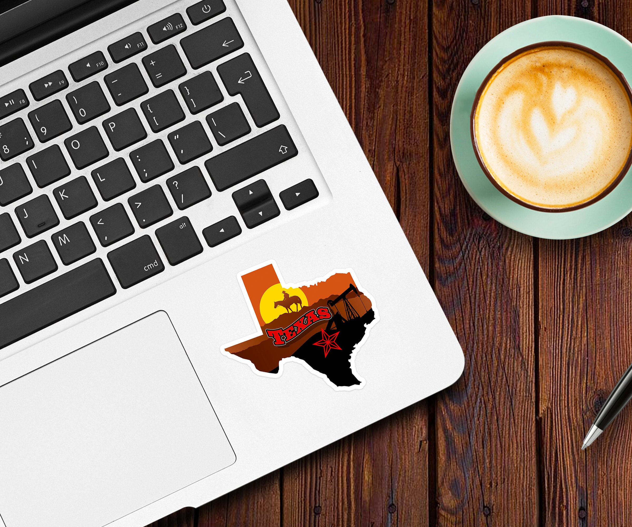 Texas State Sticker Texas Decal State Laptop Stickers - Etsy