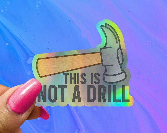 Dont Touch My Tools Parody Funny Carpenter Builder Construction Decal ...