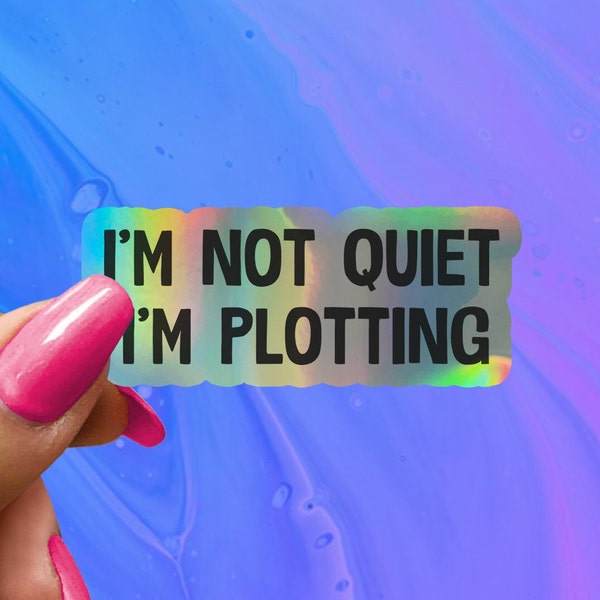Plotting Sticker - Etsy