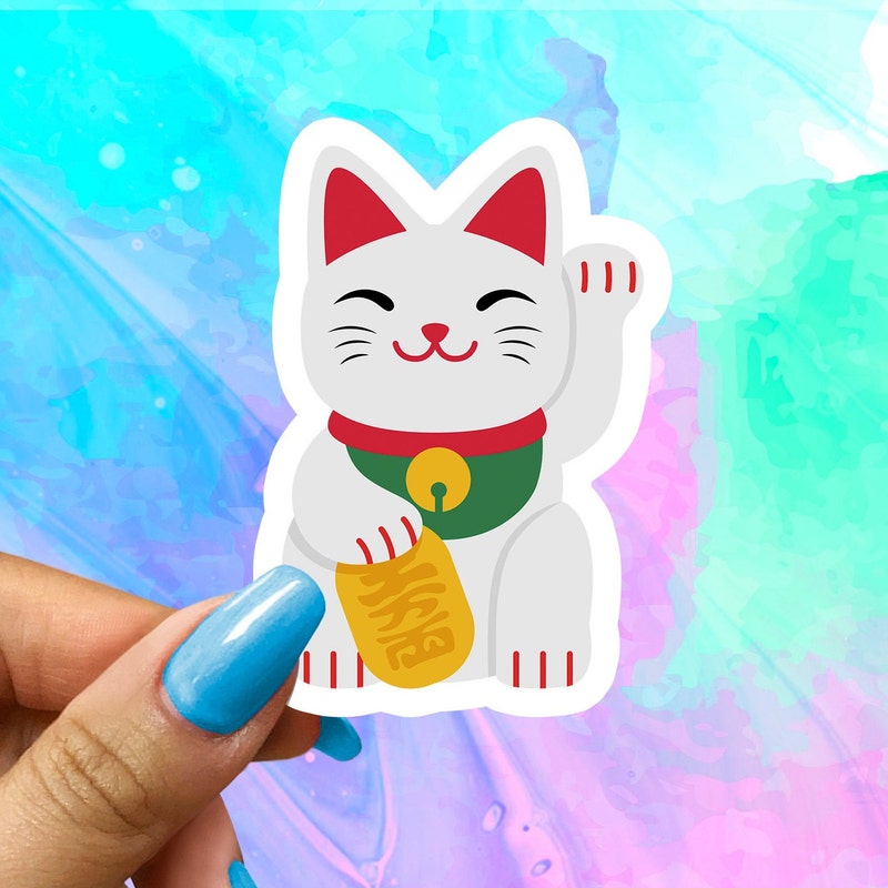 Cat Sticker - Etsy