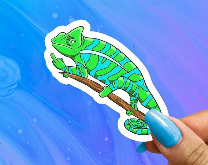 No Fake Friends Snake Middle Finger Water Bottle Sticker - Etsy