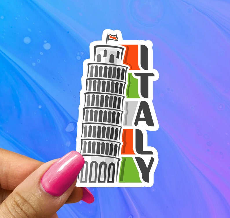 Italy Travel Sticker, Italian Vacation Decal - Etsy