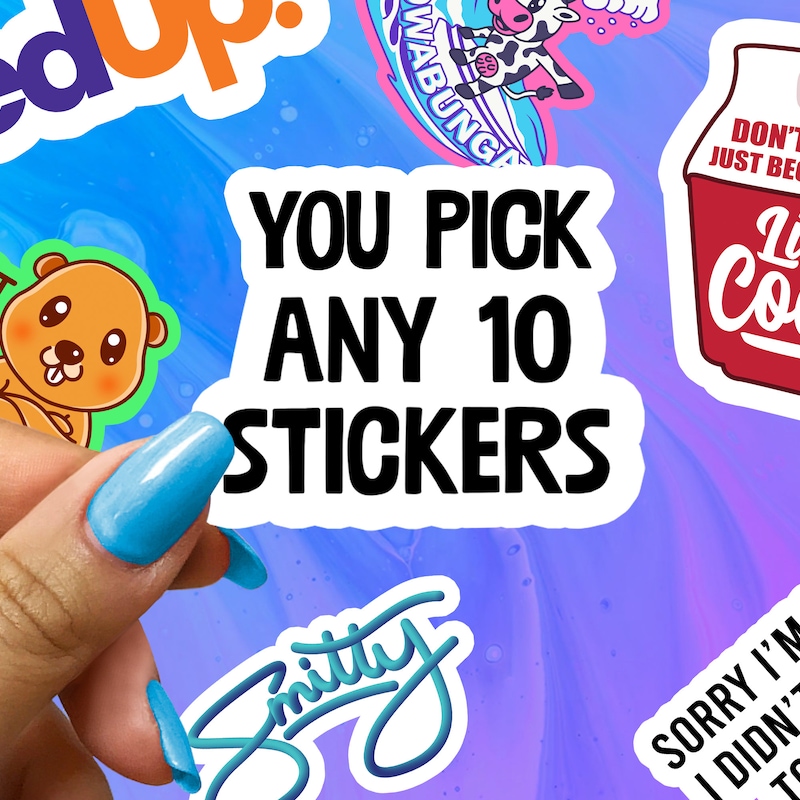 Cool Sticker Packs - Etsy