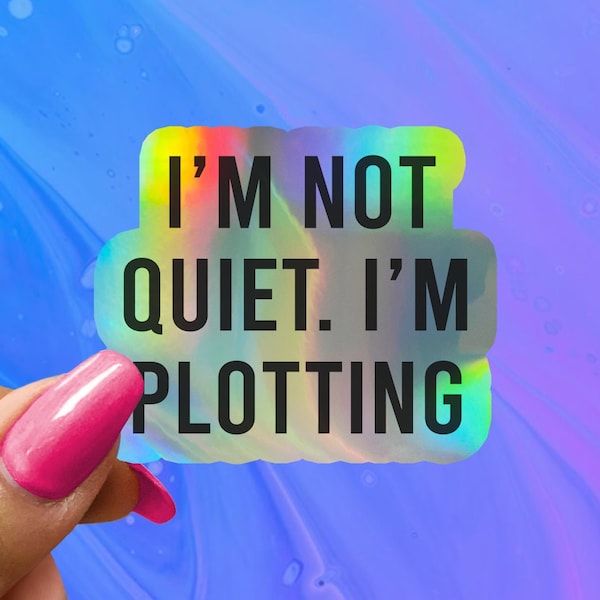 Plotting Sticker - Etsy