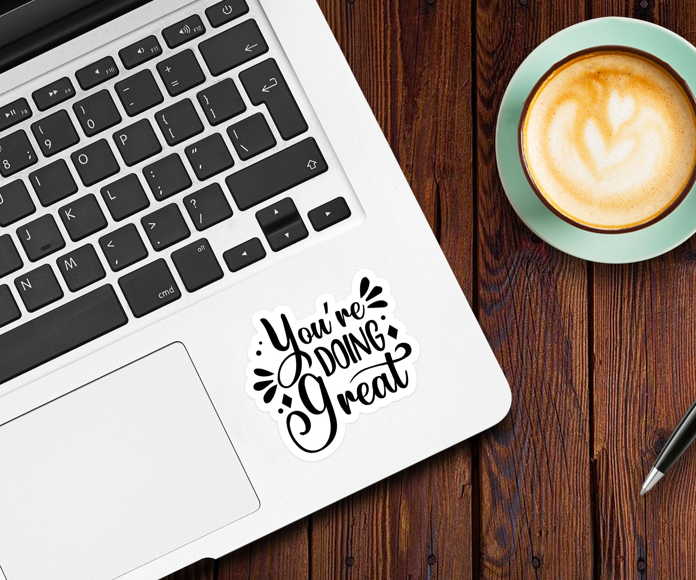 You're Doing Great Sticker Funny Stickers Laptop Decals | Etsy