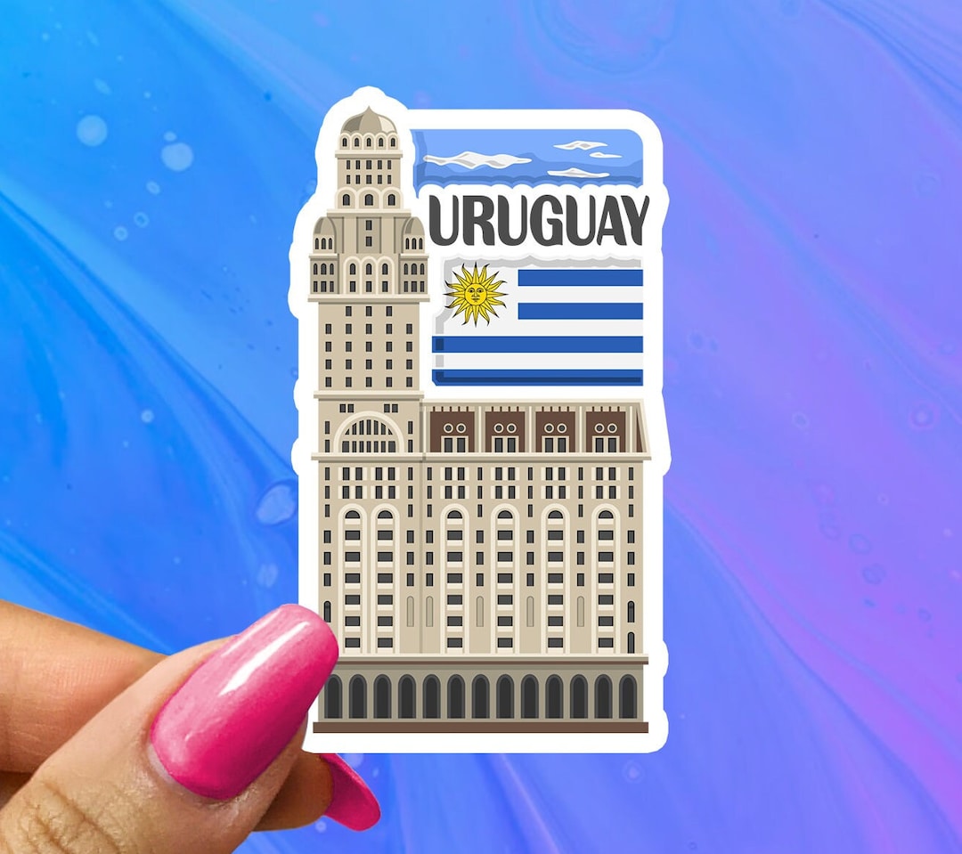 Uruguay Travel Sticker, Uruguay Vacation Decal - Etsy