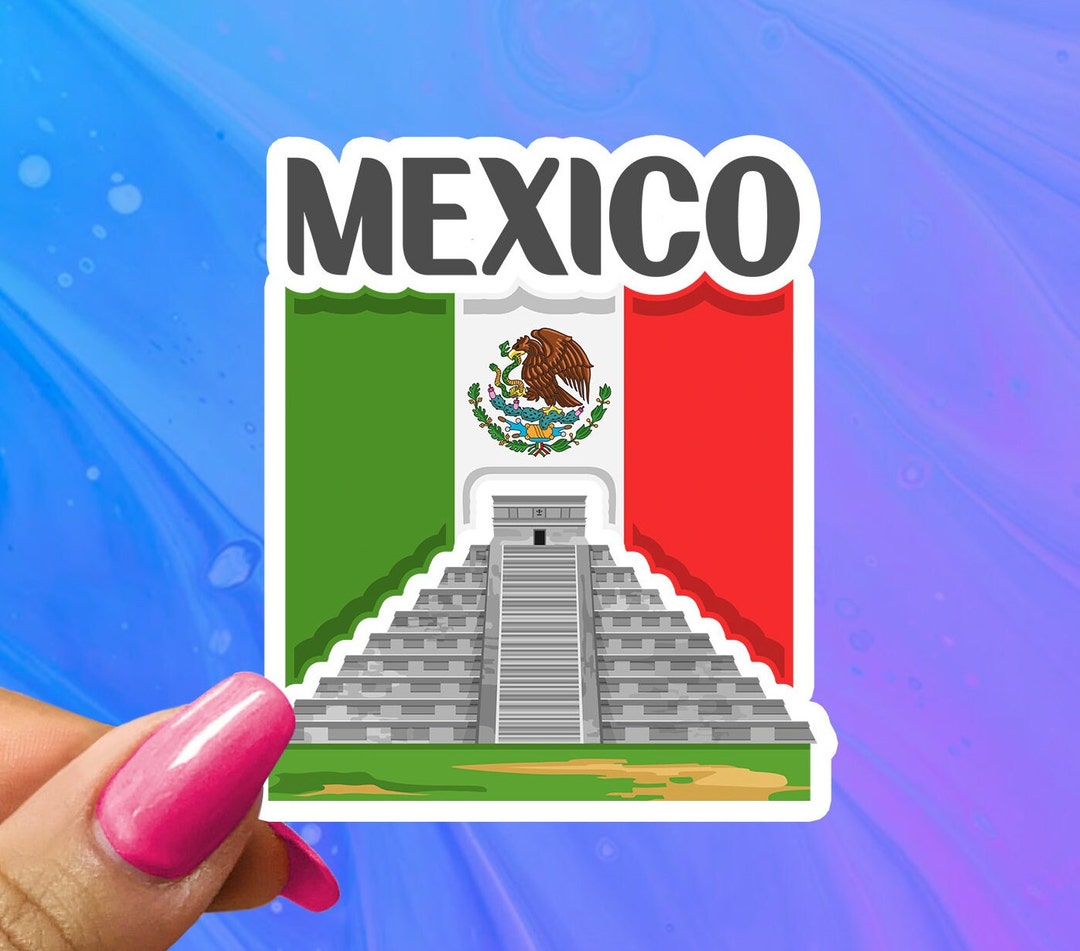 Mexico Travel Sticker, Mexican Vacation Decal - Etsy
