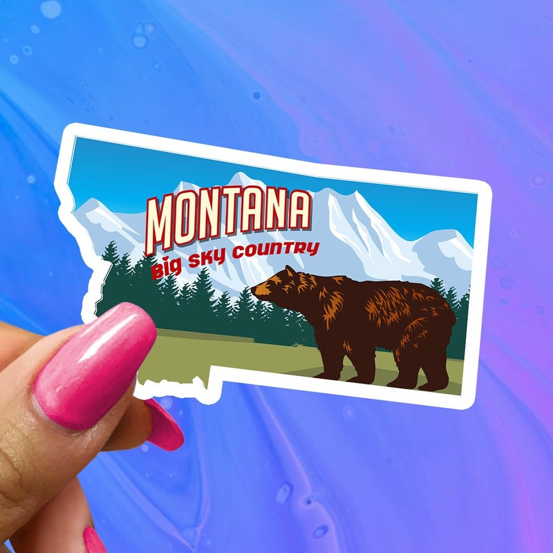 Montana Decal - Etsy