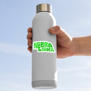 Nebraska State Sticker, Nebraska Decal, State Laptop Stickers ...