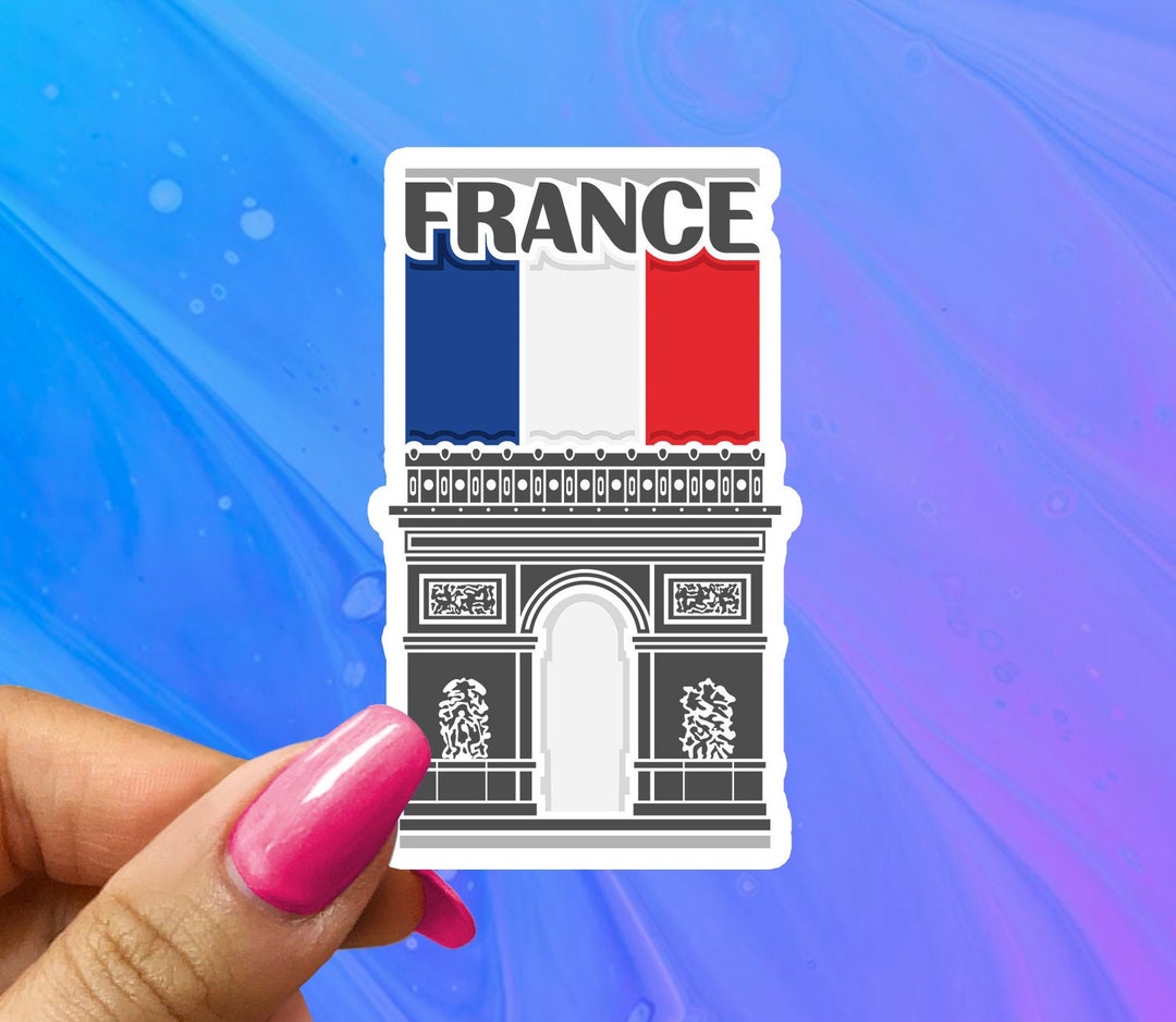 France Travel Sticker, French Vacation Decal - Etsy
