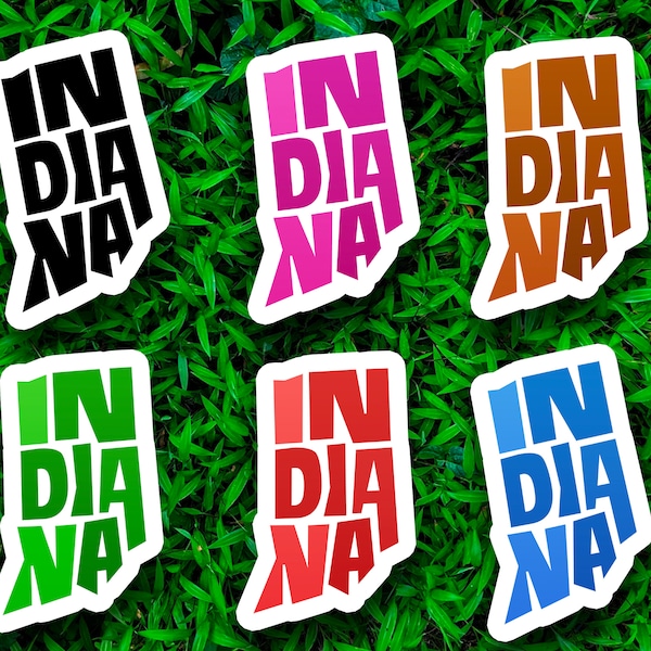 Indiana University Decal - Etsy