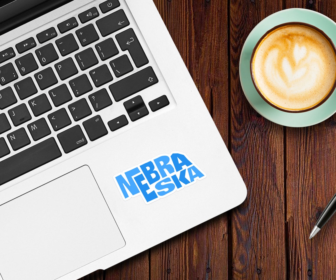 Nebraska State Sticker Nebraska Decal State Laptop Stickers - Etsy