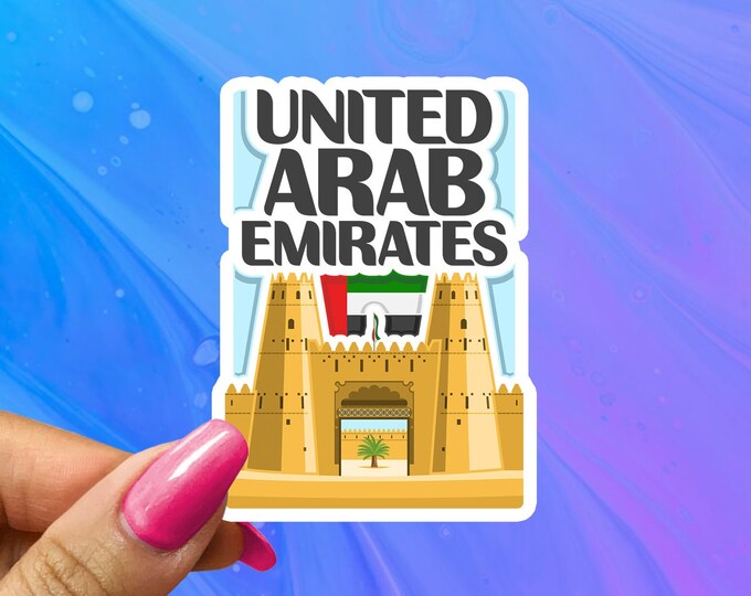 United Arab Emirates Flag Emblem Stickers - Etsy