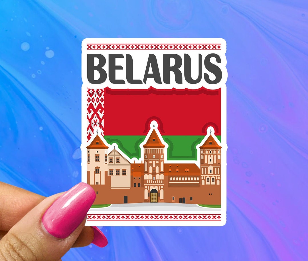 Belarus Travel Sticker, Belarus Vacation Decal - Etsy