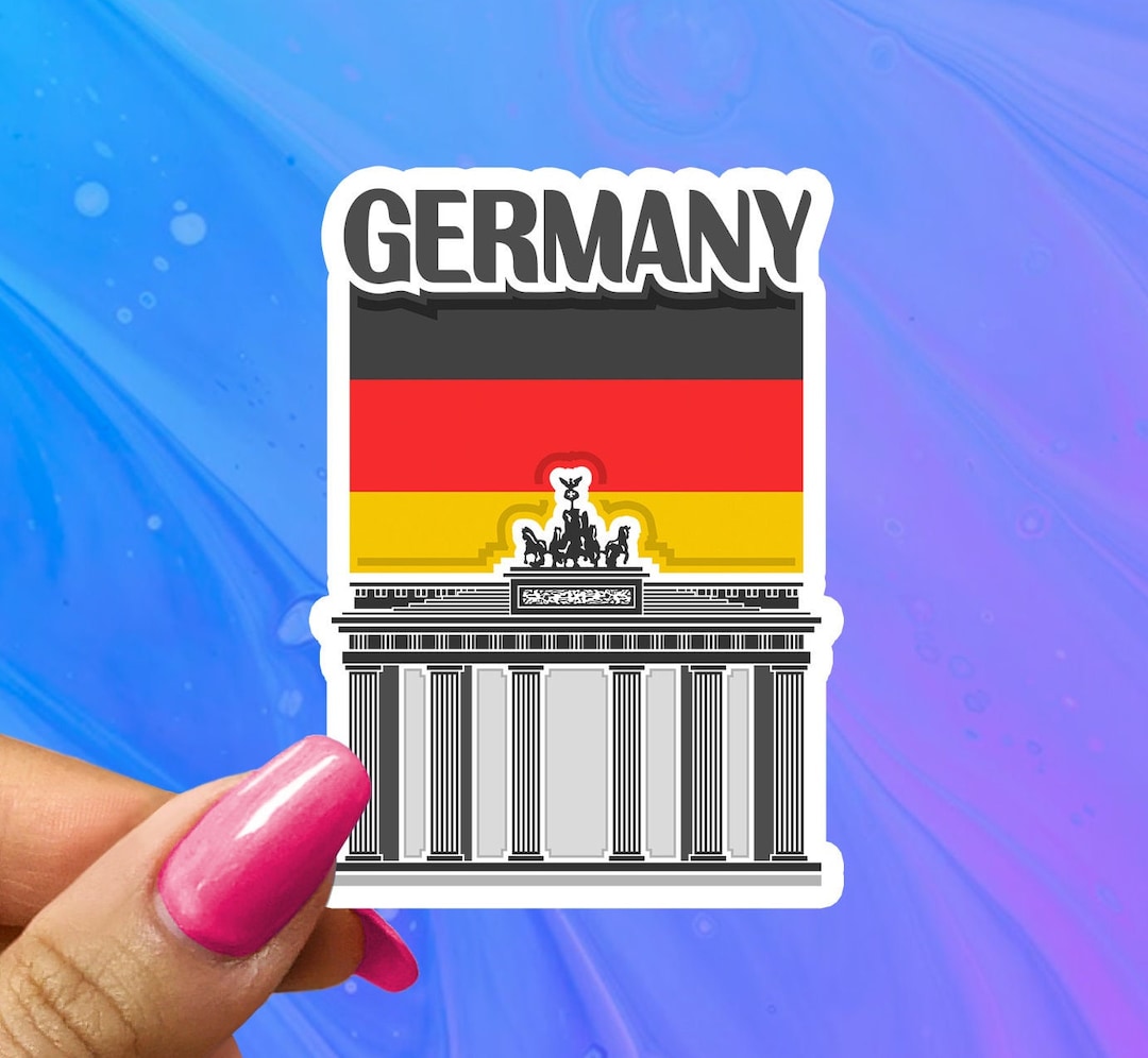 Germany Travel Sticker, German Vacation Decal - Etsy