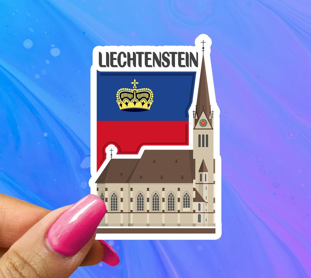 Liechtenstein Travel Sticker, Liechtenstein Vacation Decal - Etsy