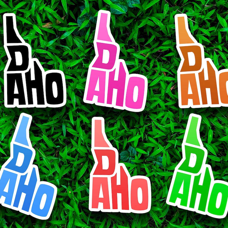 Idaho Stickers - Etsy