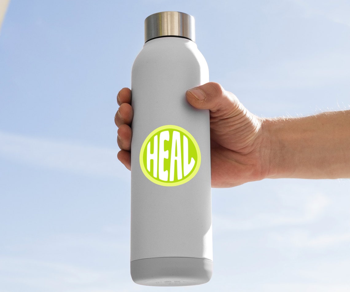 Heal Sticker Motivational Sticker Funny Stickers Laptop | Etsy