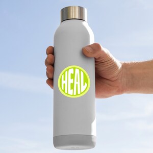 Heal Sticker, Motivational Sticker, Funny Stickers, Laptop Decals ...