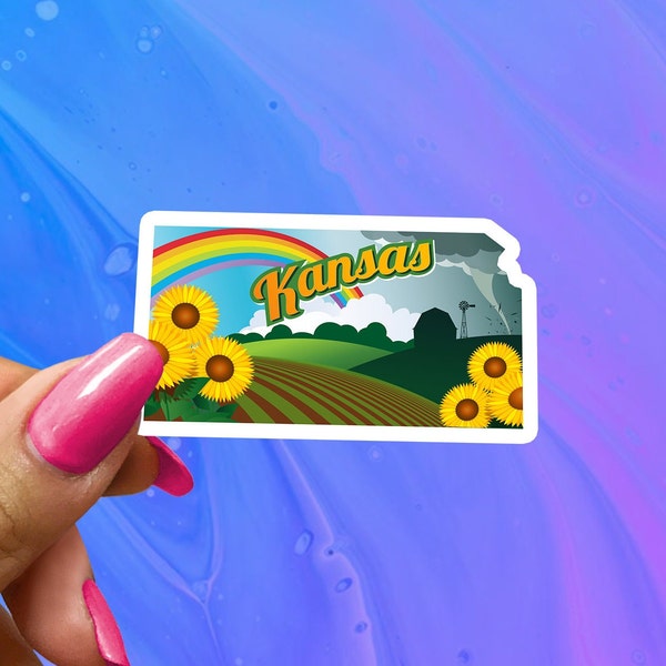 Kansas State Stickers - Etsy