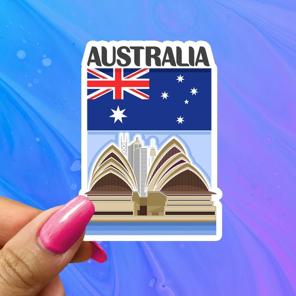 Australia Flag Decal - Etsy