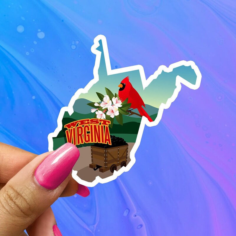 West Virginia State - Etsy