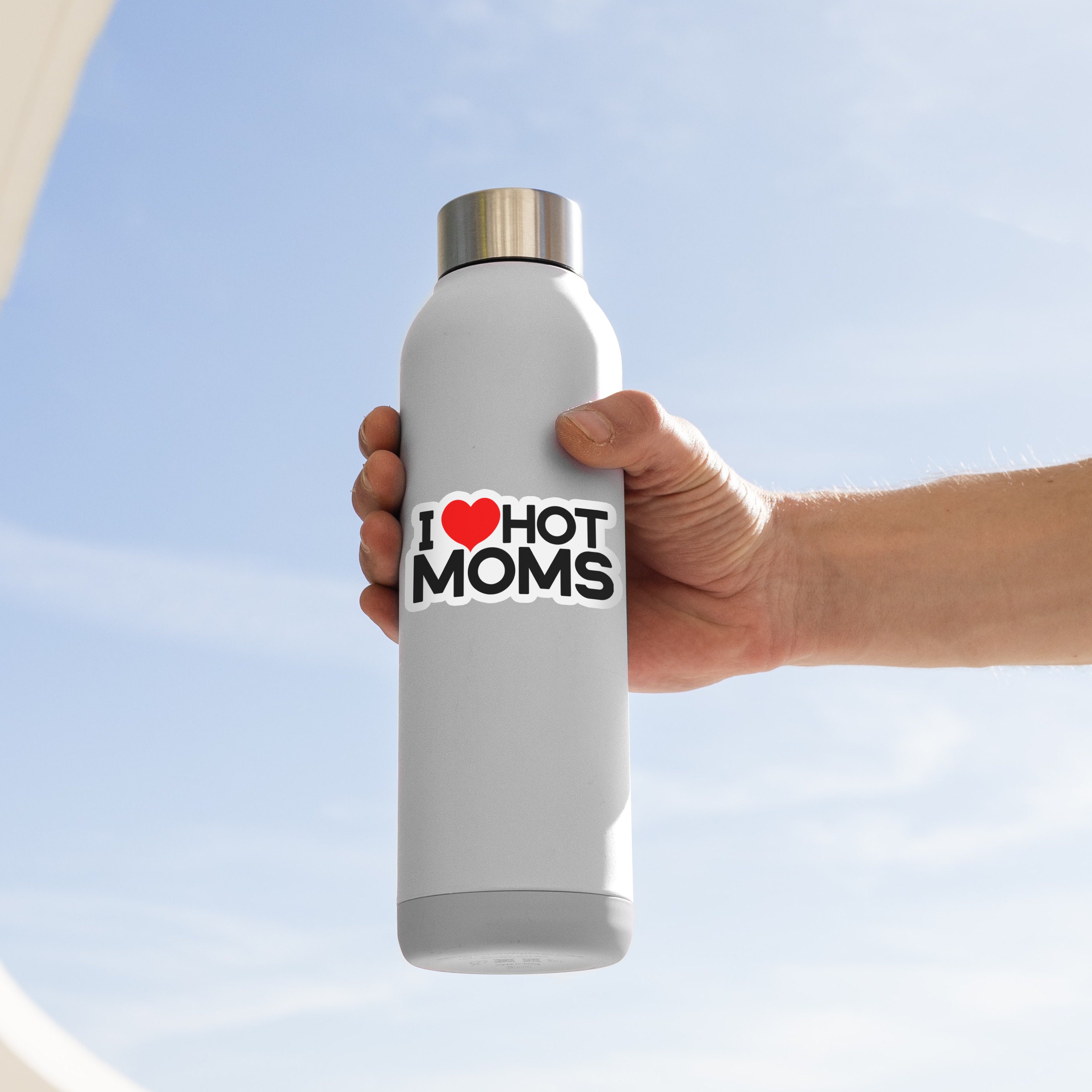 I Love Hot Moms Sticker I Love Milfs I Heart Hot Moms I Etsy