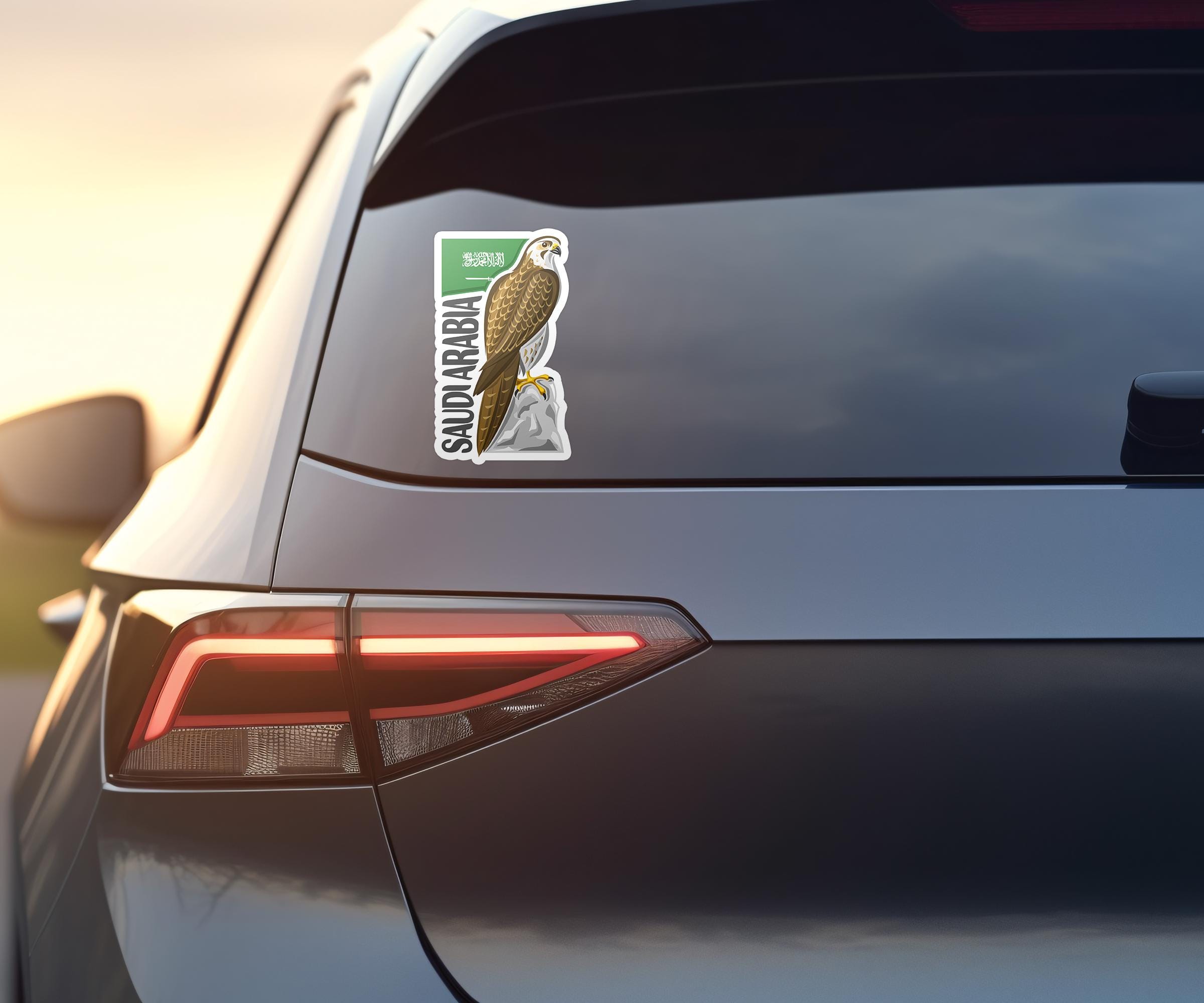 Saudi Arabia Travel Sticker, Saudi Arabian Vacation Decal - Etsy